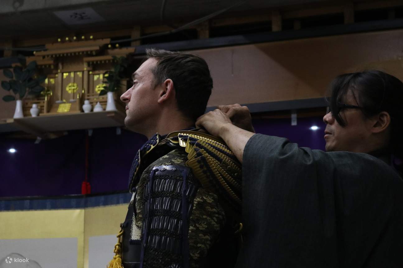 Bushido Armor Shooting and Samurai sword cutting near Osaka Castle - Klook