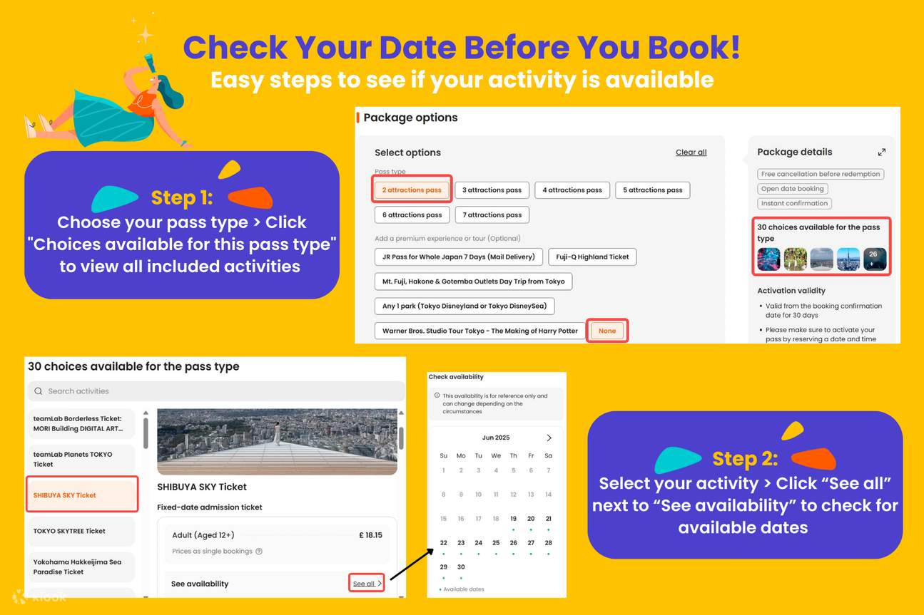 Pase Klook Gran Tokio - Klook Estados Unidos