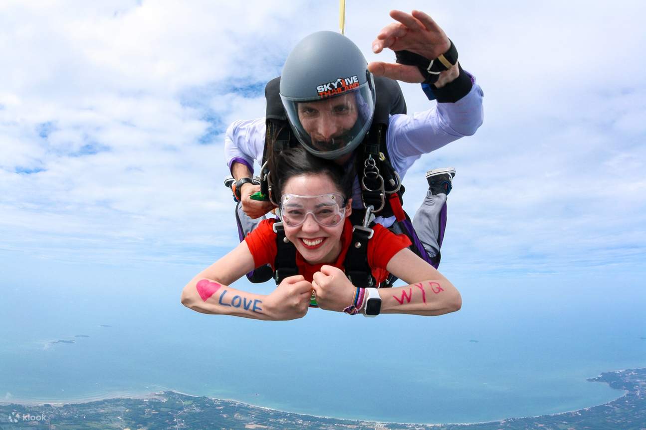 Bangkok High Altitude Parachuting Experience with Transportation fro ...