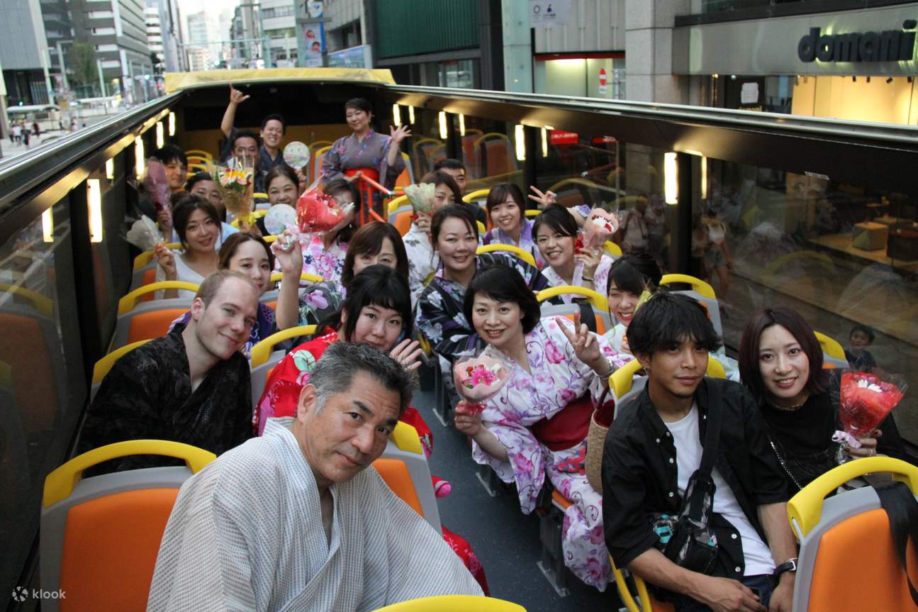 Perjalanan Bus Sightseeing Atap Terbuka di Tokyo City - Klook Indonesia