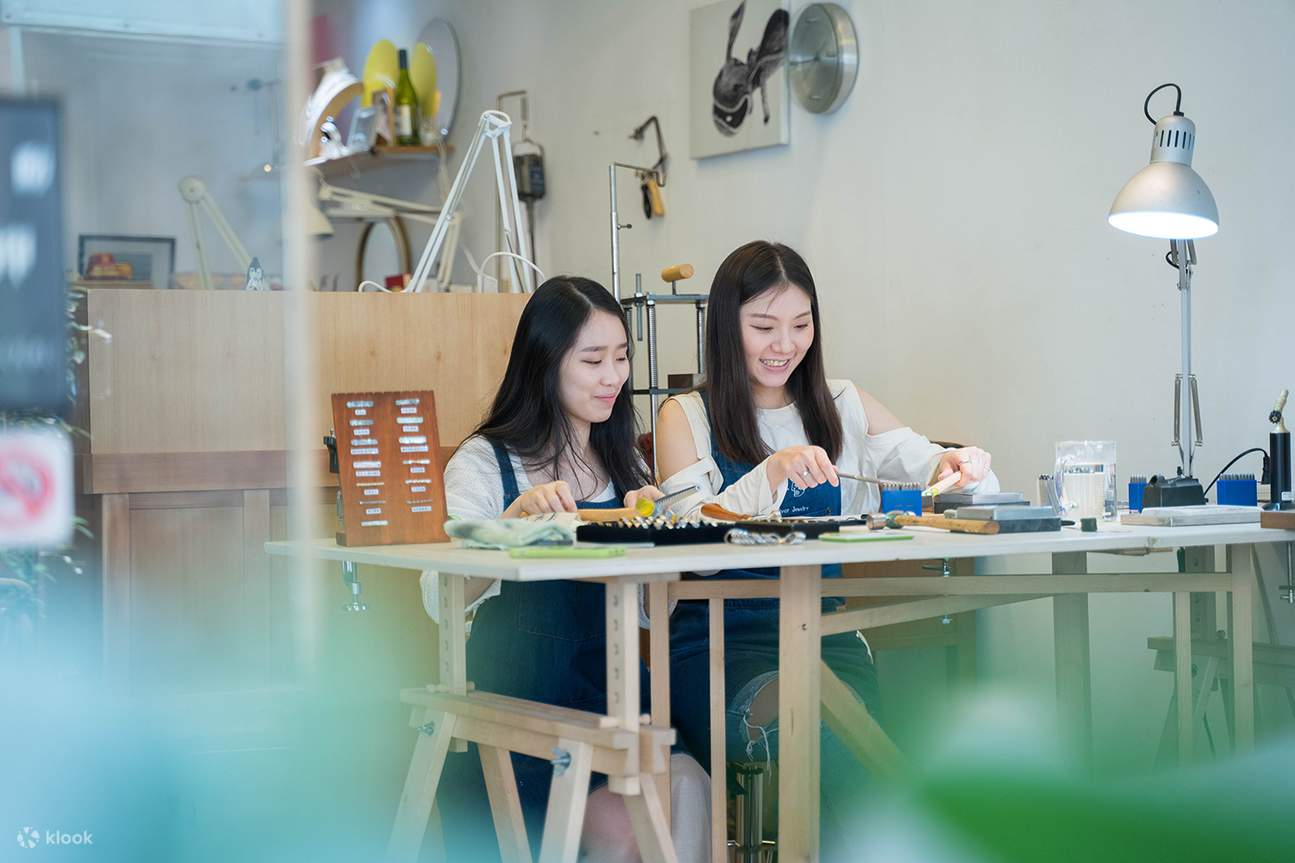 타이베이 스털링 실버 핸드메이드 반지 금속 가공 체험 클룩 Klook 한국