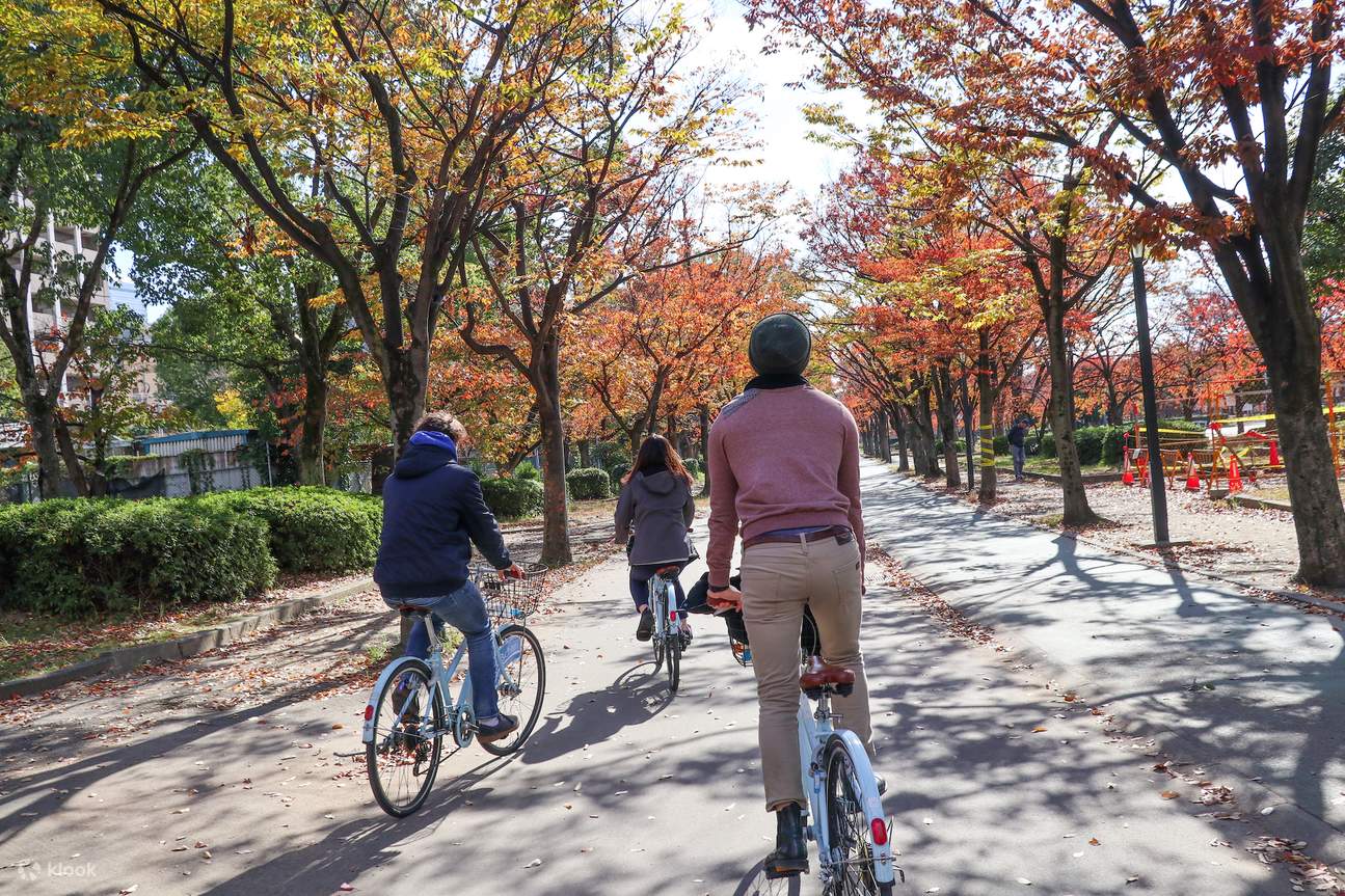Osaka Castle Area Half Day Biking Tour with Local Guide - Klook Australia