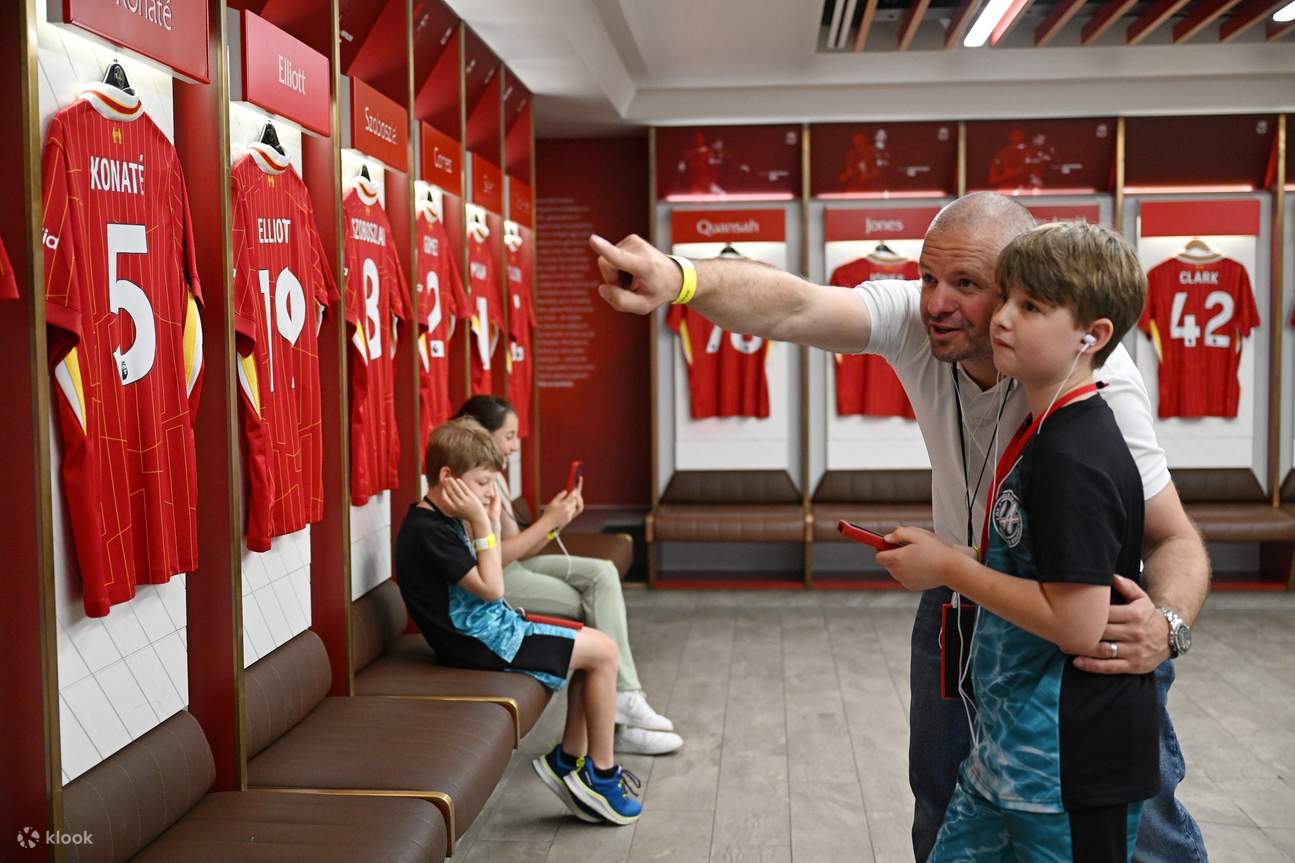 Liverpool FC Anfield Stadium Tour - Klook Singapore