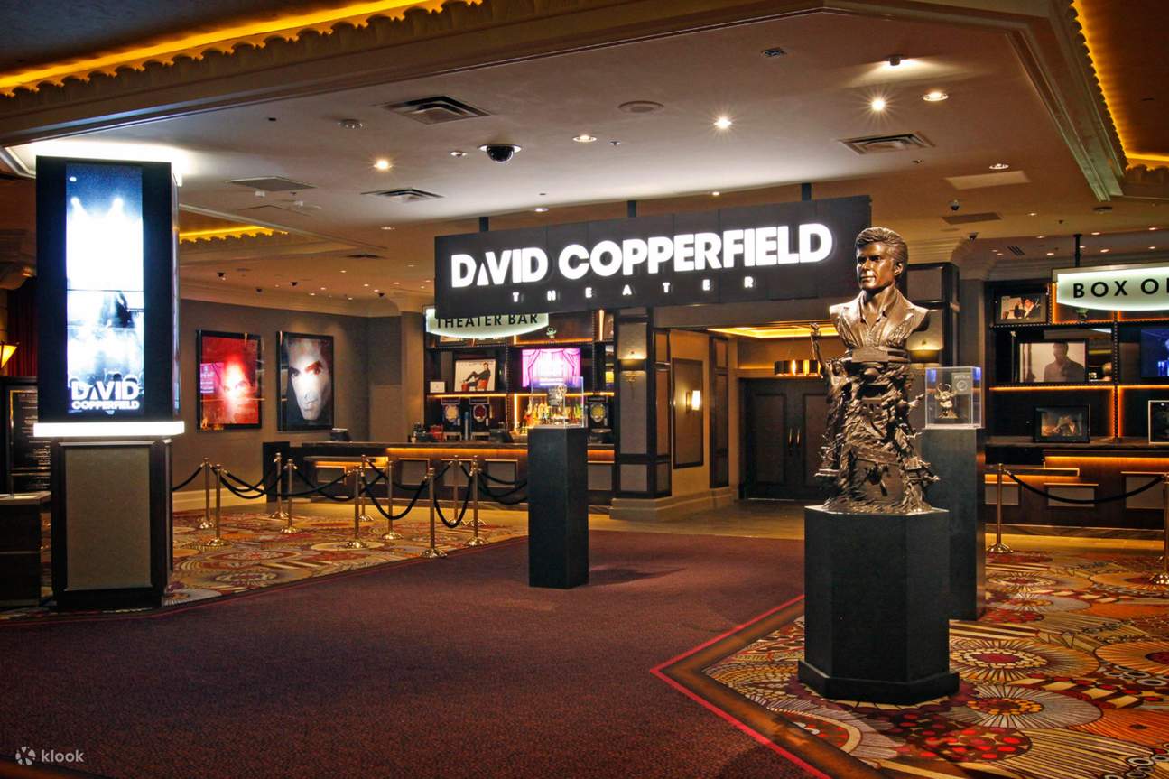 Ticket für die David Copperfield Magic Show in Las Vegas, Nevada ...