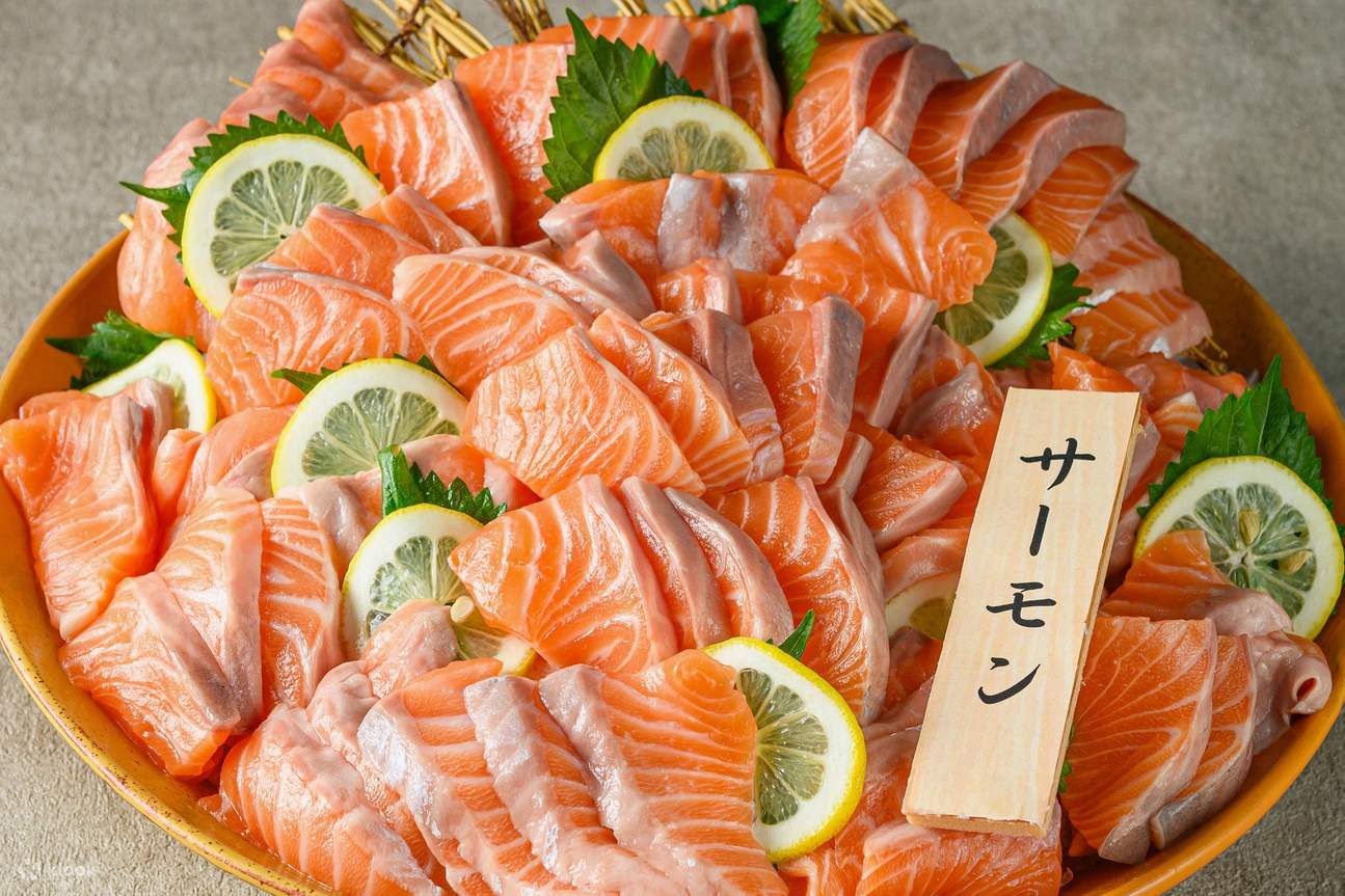 1 Hour Join In Seafood Buffet Restaurant Iroha with Meal & Tuna ...