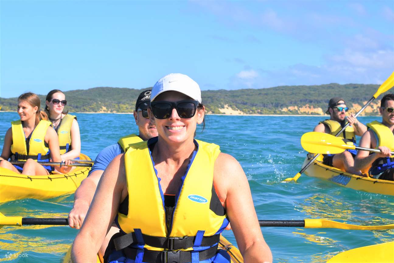Noosa Dolphin View Kayak Tour & Great Beach Drive Adventure Boat Tour ...