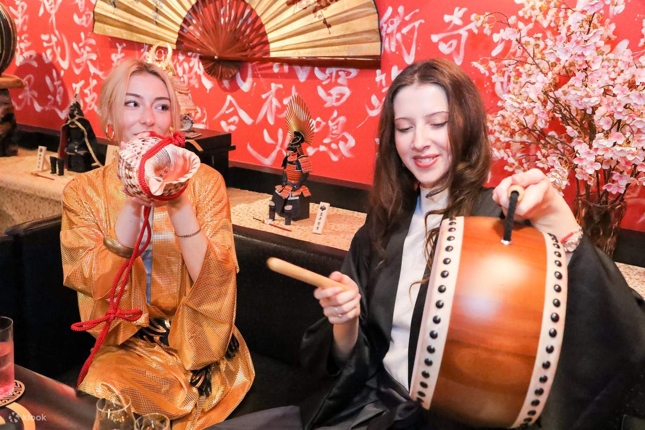 Tokyo Shogun Samurai Bar: Sake and Whisky Tasting with Costume - Klook ...