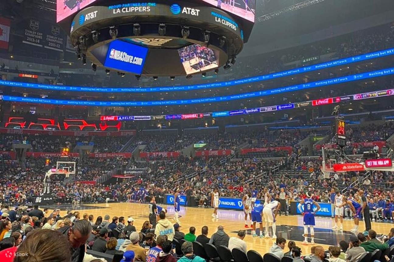 Los Angeles Clippers Basketball Game Ticket - Klook United States