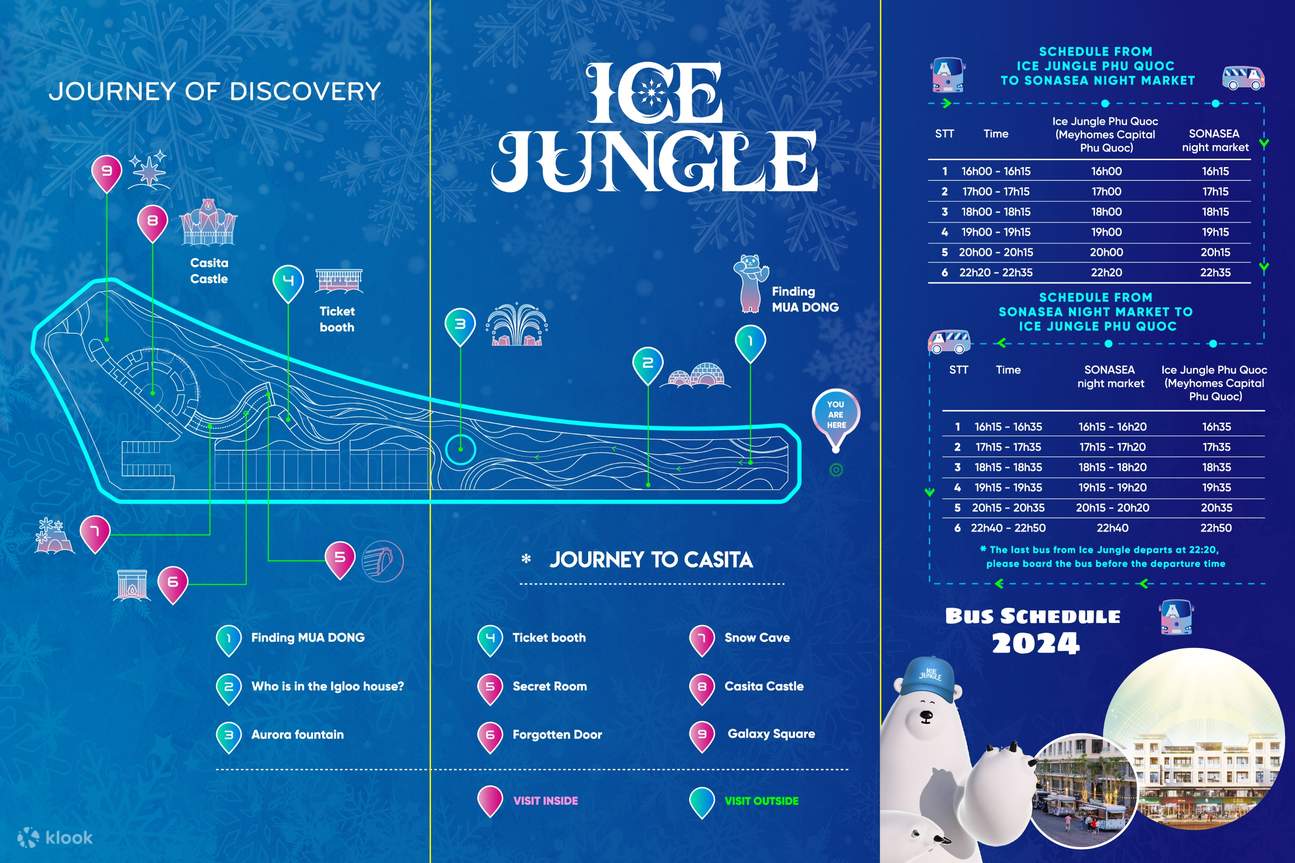 Vé Công Viên Ice Jungle Phú Quốc - Klook Việt Nam