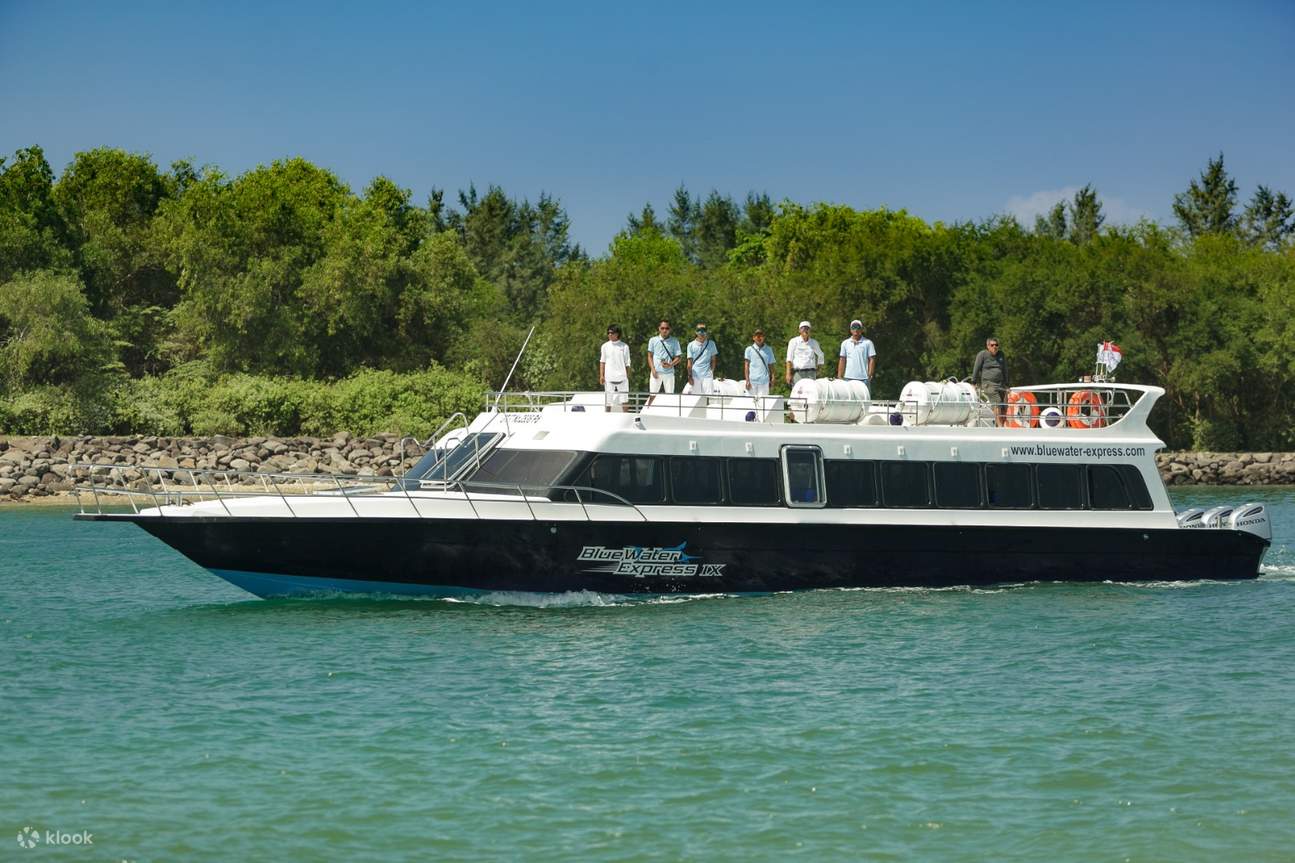 印尼峇里岛Serangan码头至伦邦岸岛（Nusa Lembongan）Blue Water Express快船票（单程／往返） - Klook客路