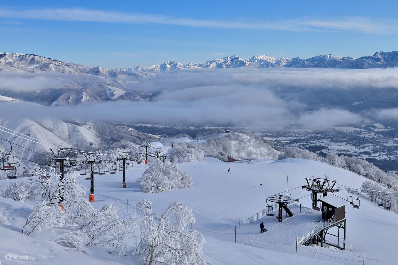 Skiing in ABLE Hakuba Goryu & Hakuba 47 - Klook Australia