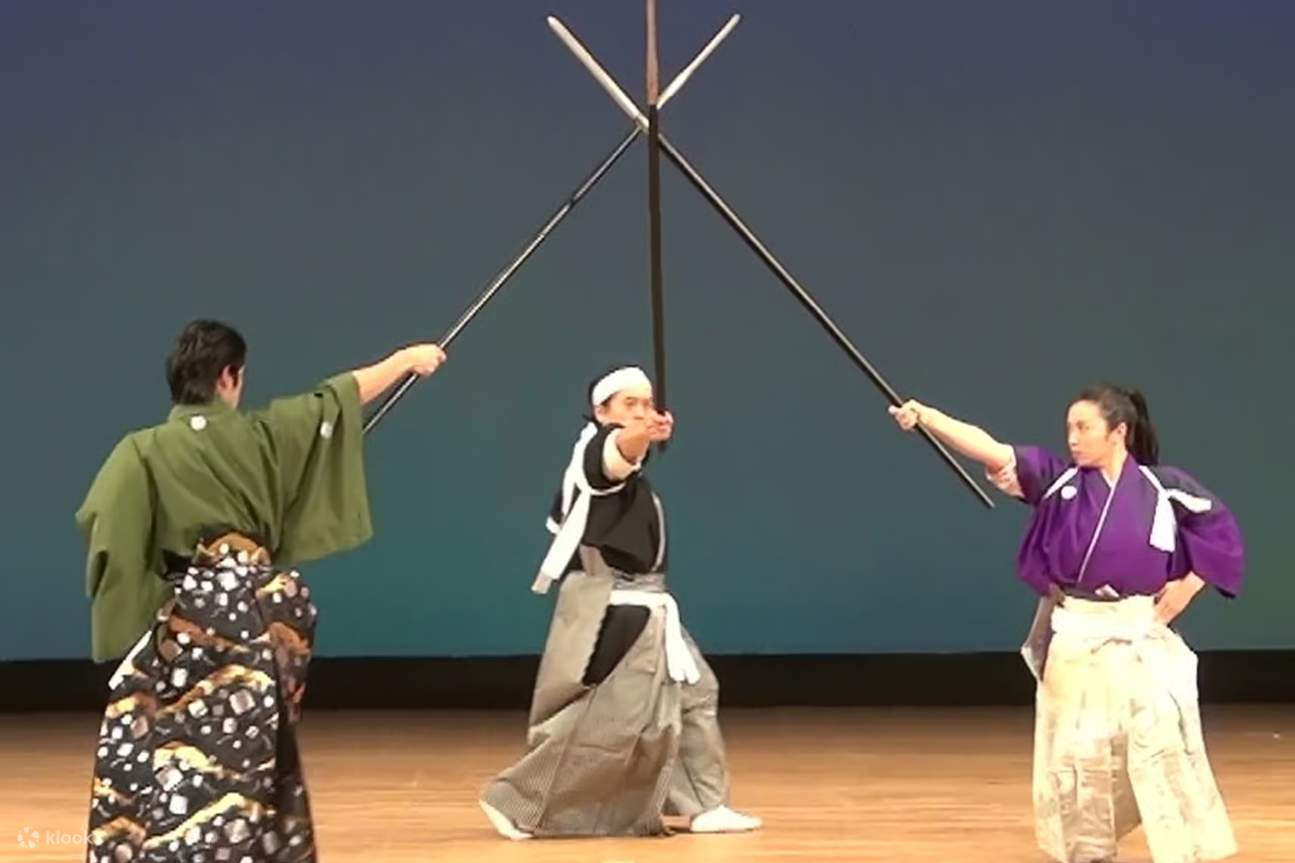 Kyoto: Samurai Kenbu Traditional Sword Dancing Show - Klook United Kingdom