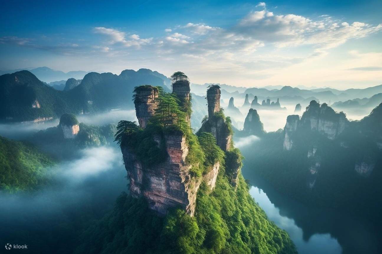 5-Day Tour in Zhangjiajie, Hunan (Yuanjiajie + Tianzi Mountain ...