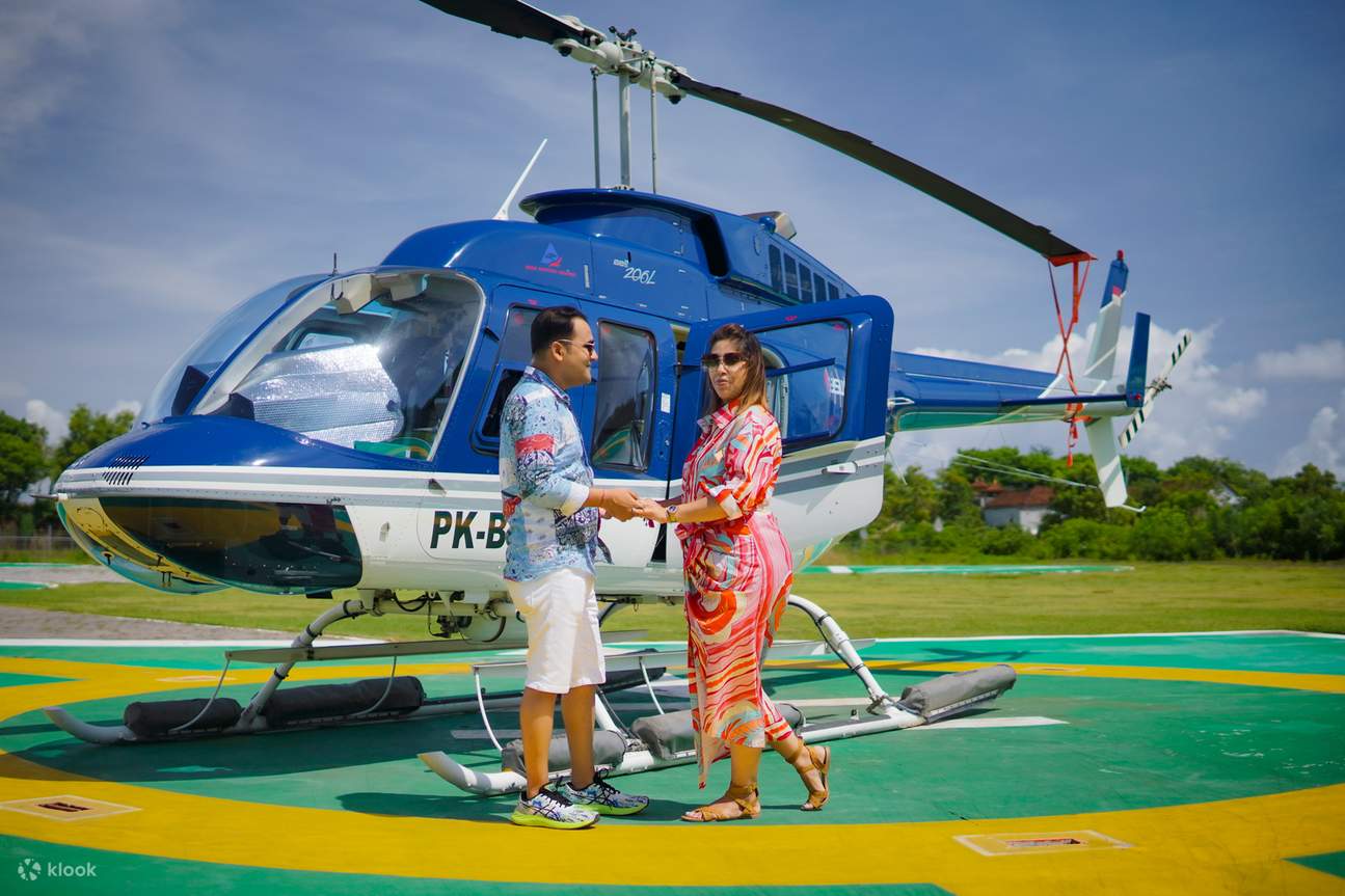 Tour Naik Helikopter oleh Bali Heli - Klook Indonesia
