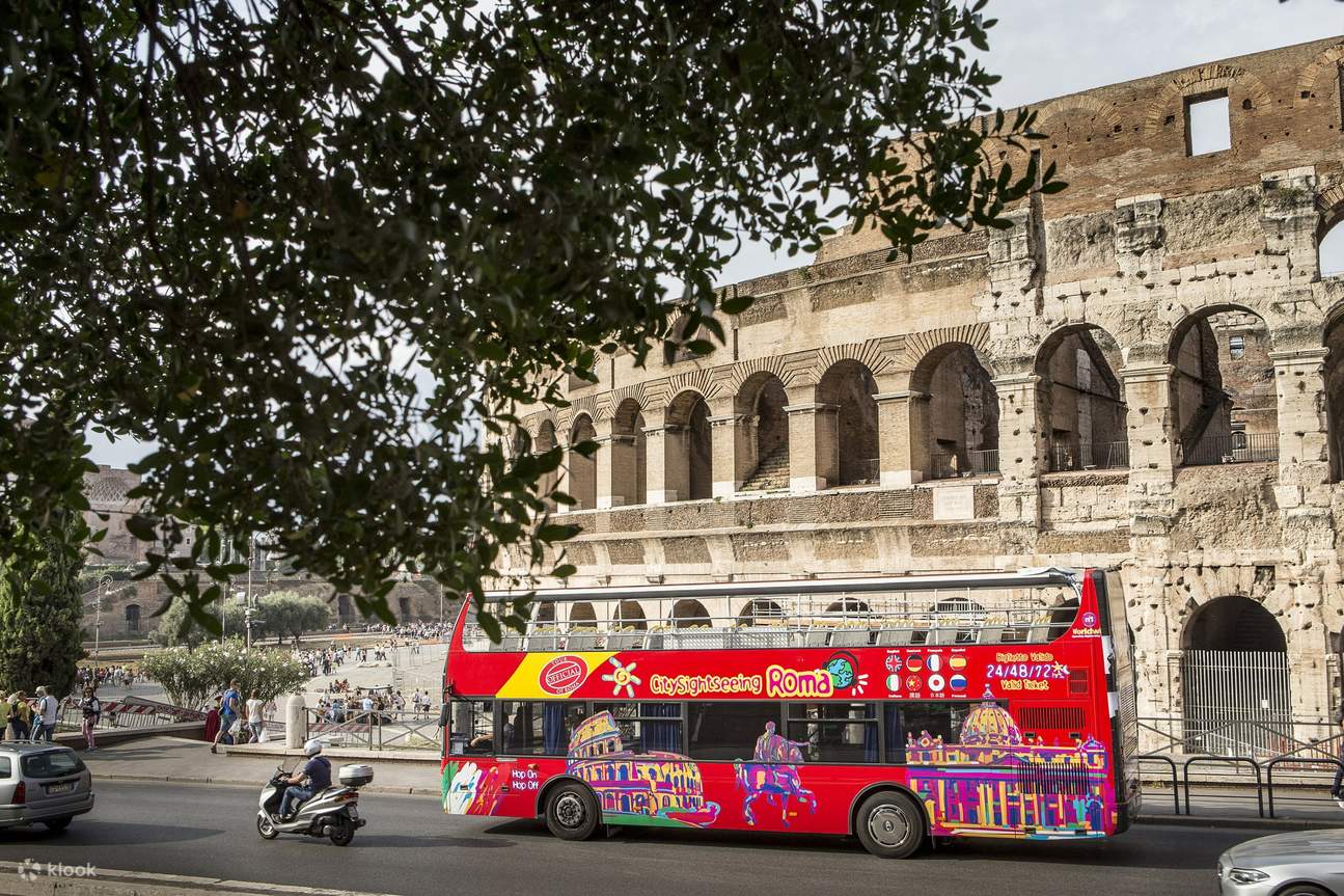 Rome Hop-On Hop-Off Bus by City Sightseeing - Klook