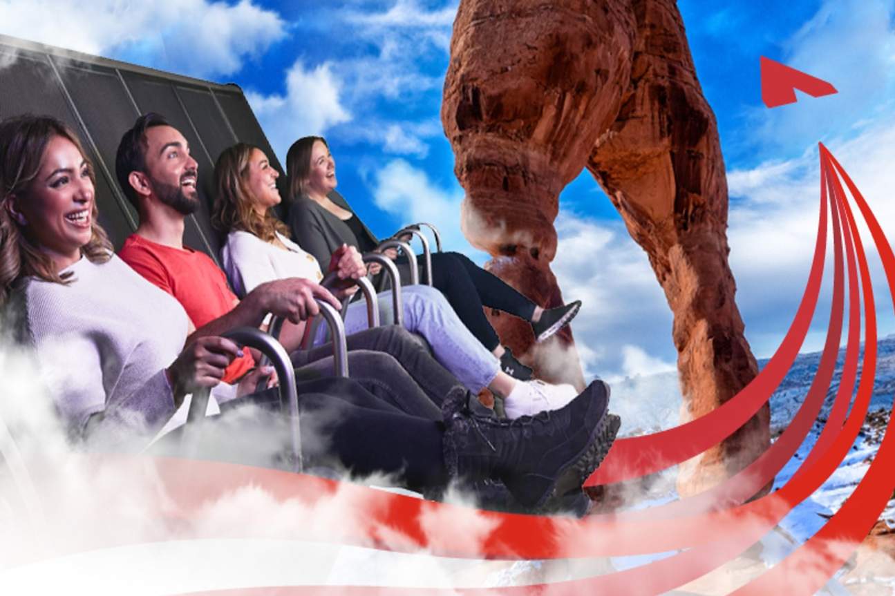 FlyOver: Der ultimative Flying Ride-Eintritt in Las Vegas ...