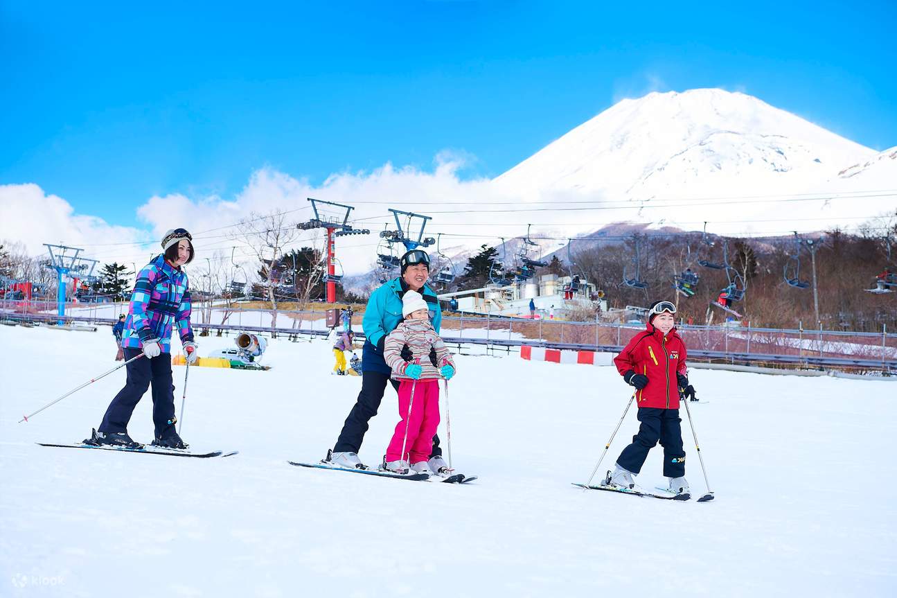 One-day skiing trip to Yeti Ski Resort, the second station of Mt. Fuji ...