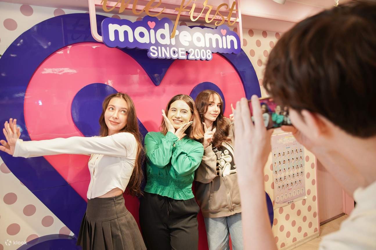 Maid cafe experience Maidreamin (3 Nagoya stores) - Klook
