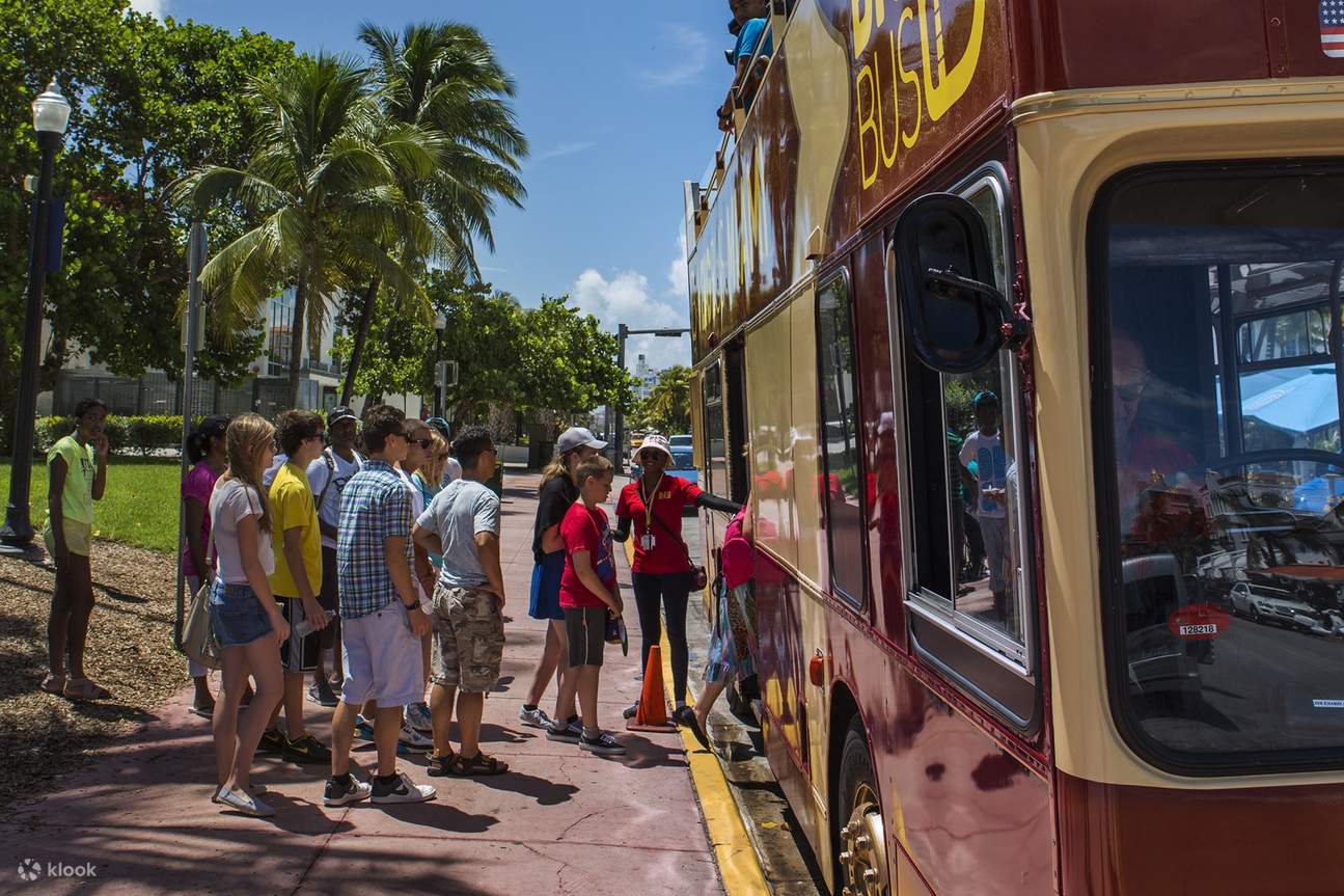 Miami Big Bus Hop-On Hop-Off Tours (Open-Top) - Klook Stati Uniti