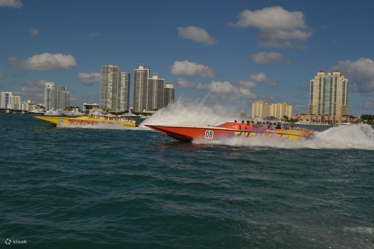 Thriller Miami Speedboat Adventures Tours - Klook