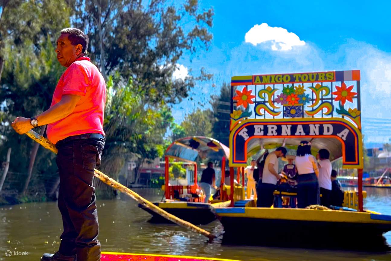 Xochimilco Trajinera Party with Drinks, Music & Taco Dinner - Klook