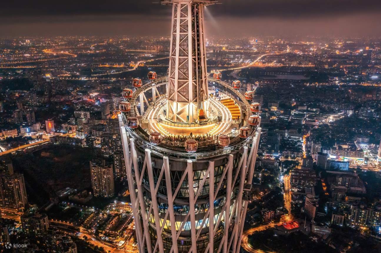 Guangzhou Tower, Flower City Square, and Dashatou Pier Chartered Tour ...