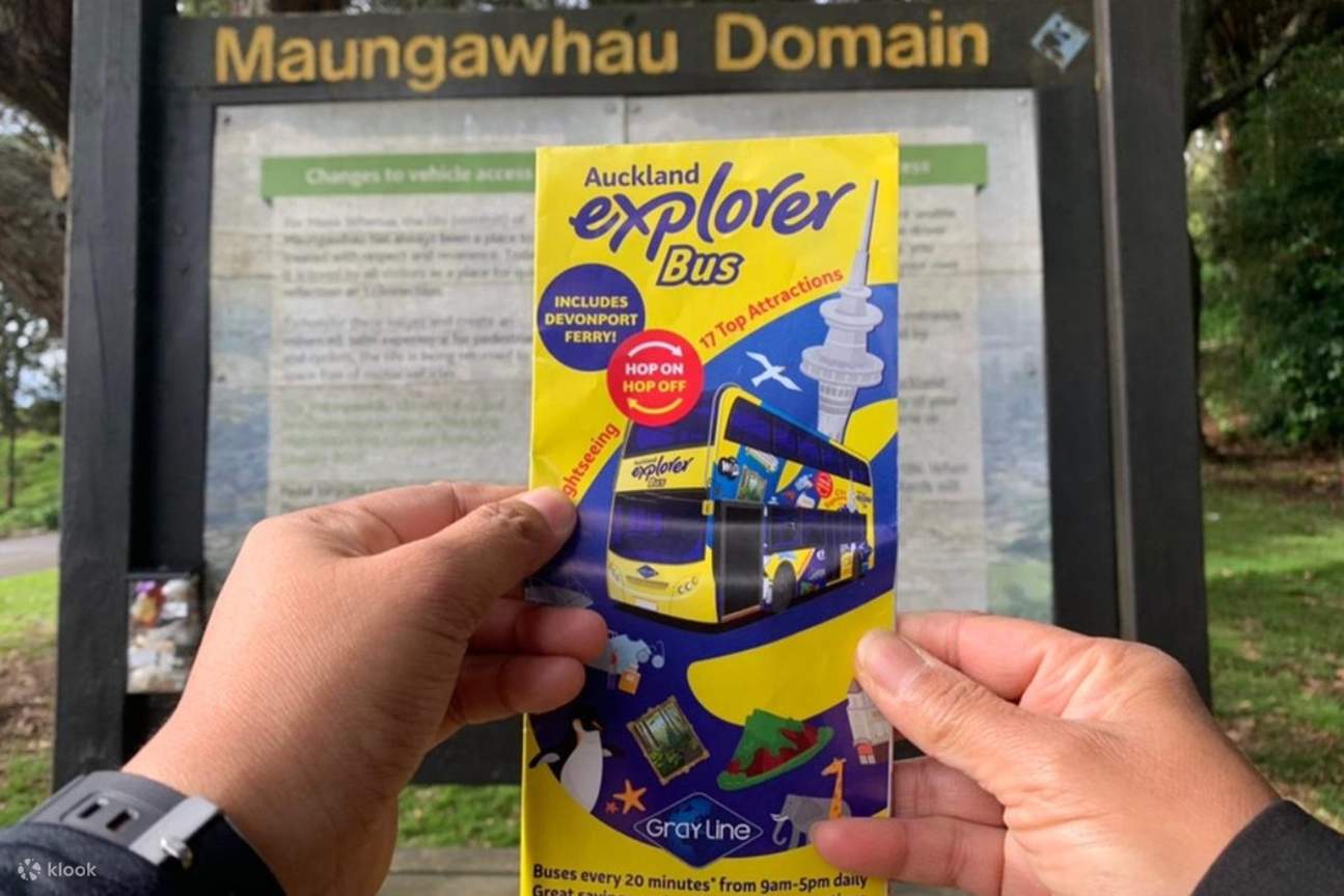 Auckland Explorer Bus Hop On Hop Off Pass (24 heures/48 heures) - Klook ...