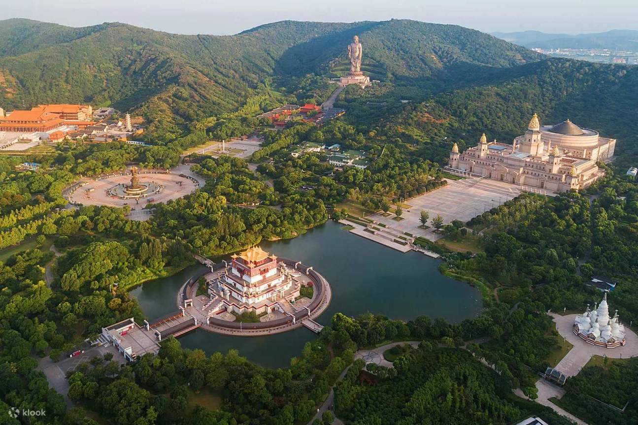 Tur melihat bunga satu hari dari Shanghai ke Wuxi Lingshan Giant Buddha ...