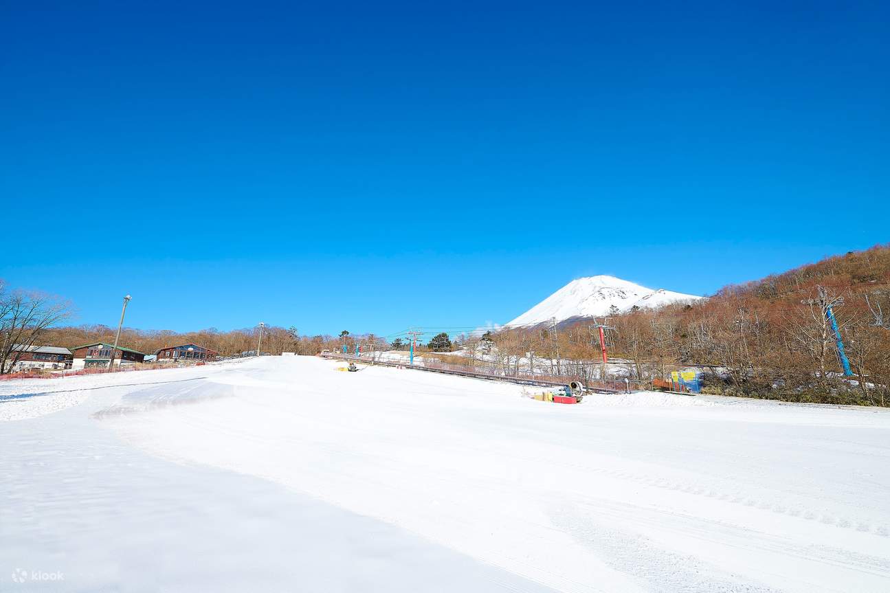 One-day skiing trip to Yeti Ski Resort, the second station of Mt. Fuji ...