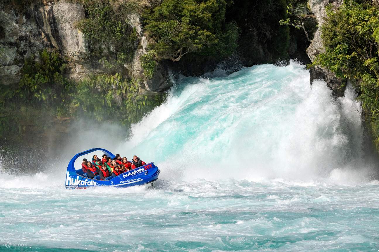 Pengalaman Menaiki Bot Jet Huka Falls - Klook Amerika Syarikat