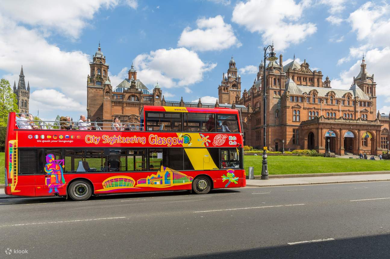 Glasgow Hop-On Hop-Off City Sightseeing Bus Pass - Klook United Kingdom