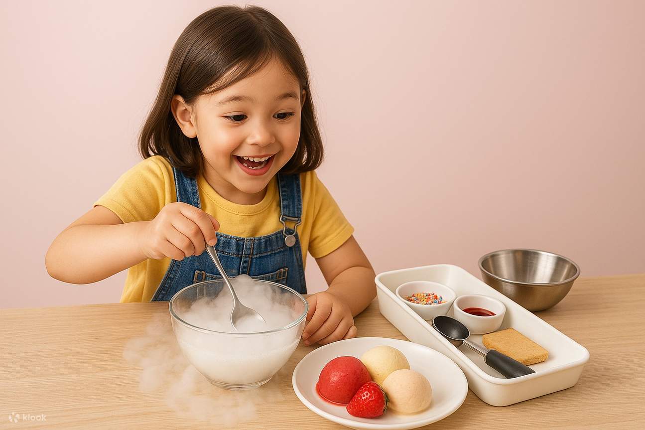 Häagen-Dazs Dessert Lab: Parent-Child Ice Cream DIY + Dry Ice Photo Op ...