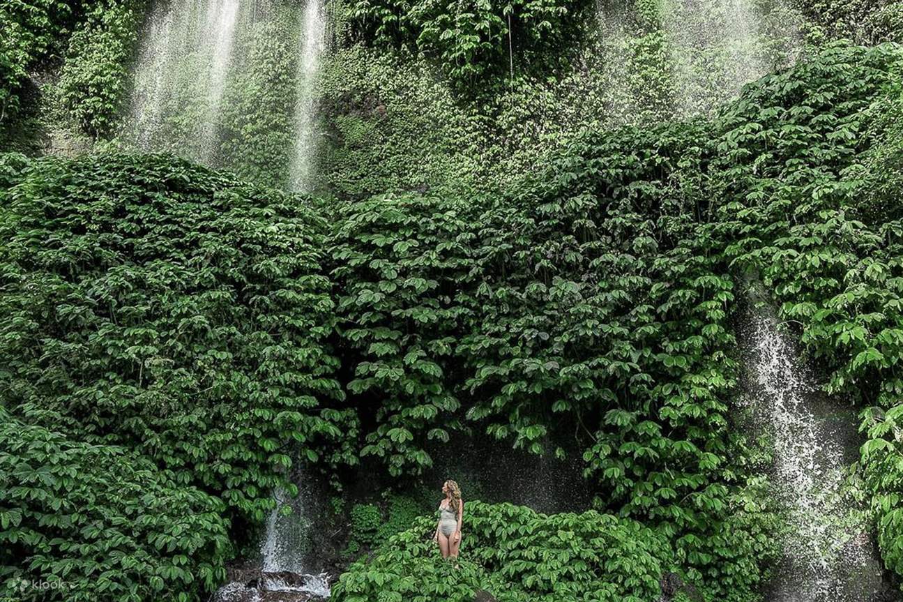 Benang Stokel and Benang Kelambu Waterfall Tour in Lombok with Lunch ...