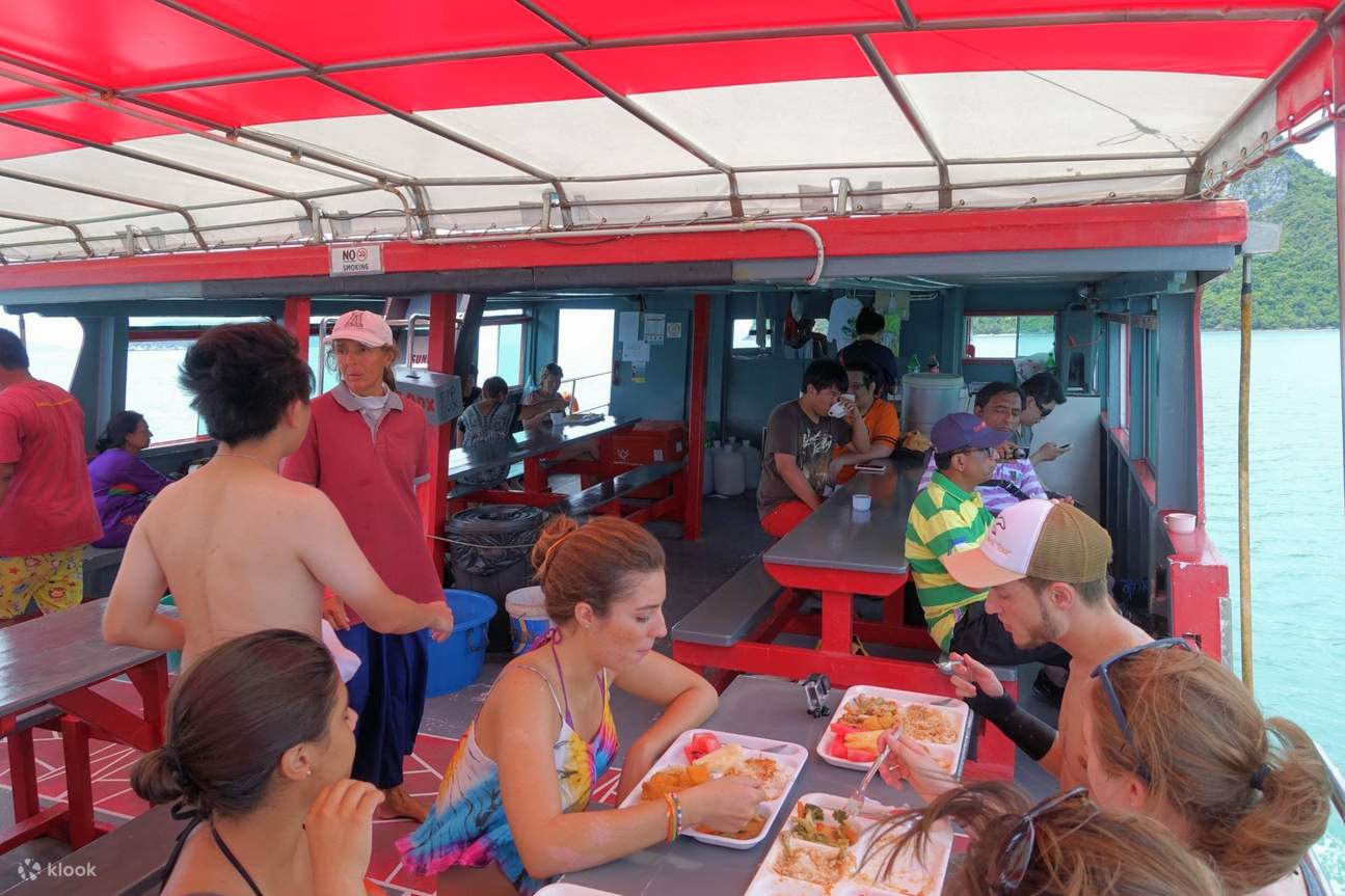 Sertai Lawatan Pulau Samui Dengan Bot Besar Dengan 3 Dek Ke Taman Laut ...