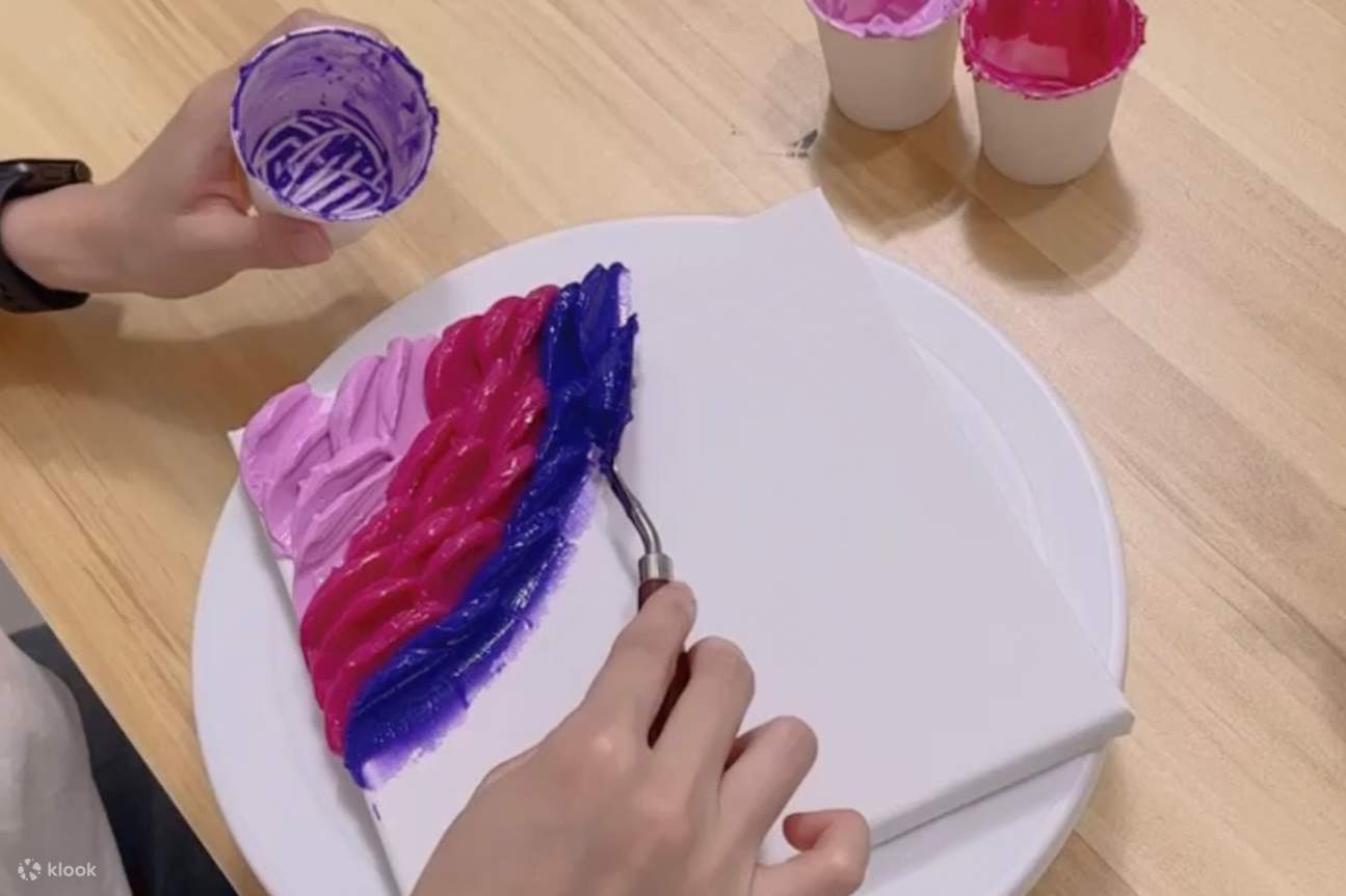 Taller de arte texturizado con espátula en Singapur - Klook Estados Unidos