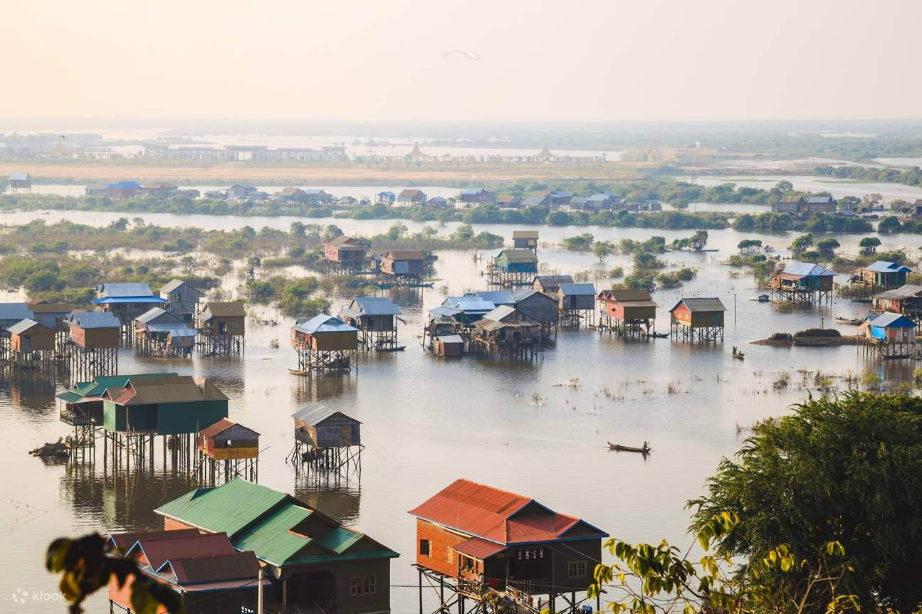 Siem Reap: Half-Day Kampong Phluk with Sunset, Boat & Guide - Klook
