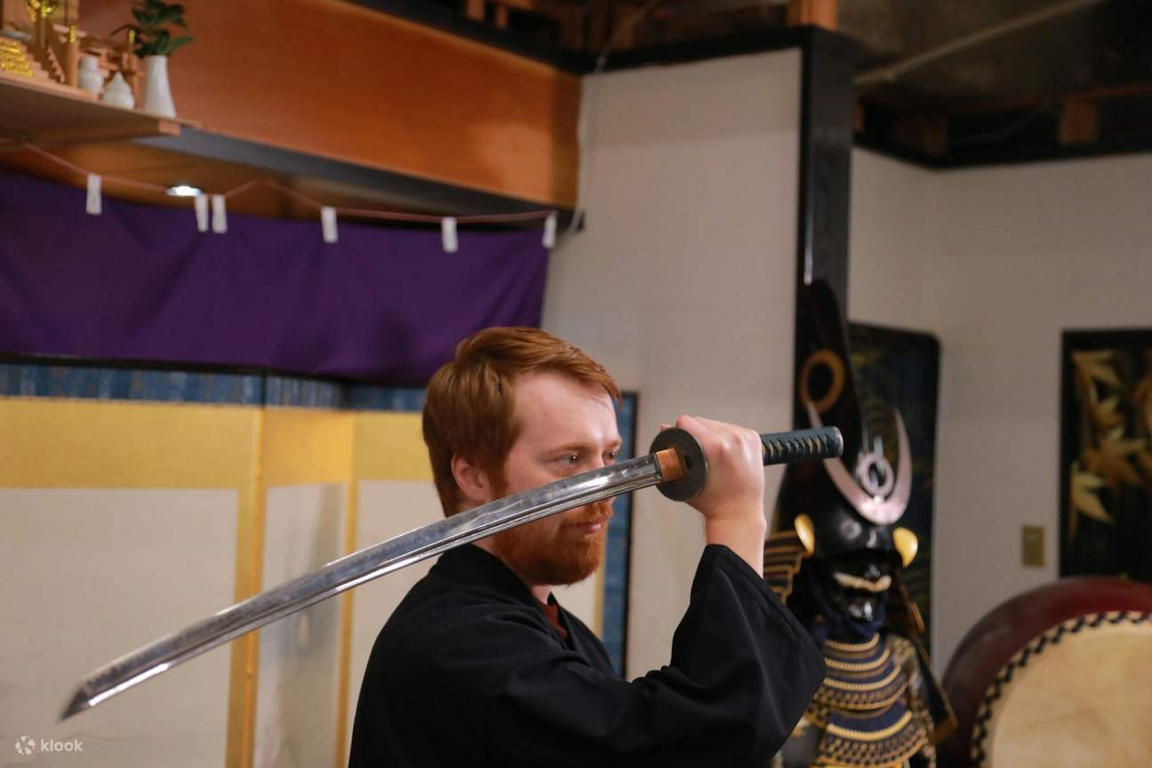 Bushido Armor Shooting and Samurai sword cutting near Osaka Castle ...