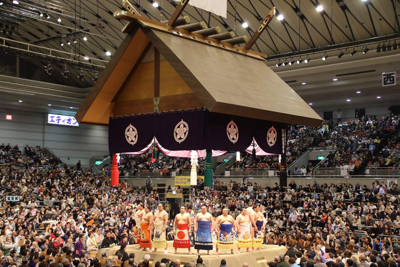 Osaka City, Osaka Grand Sumo Tournament Viewing Half Day Walking Tour ...