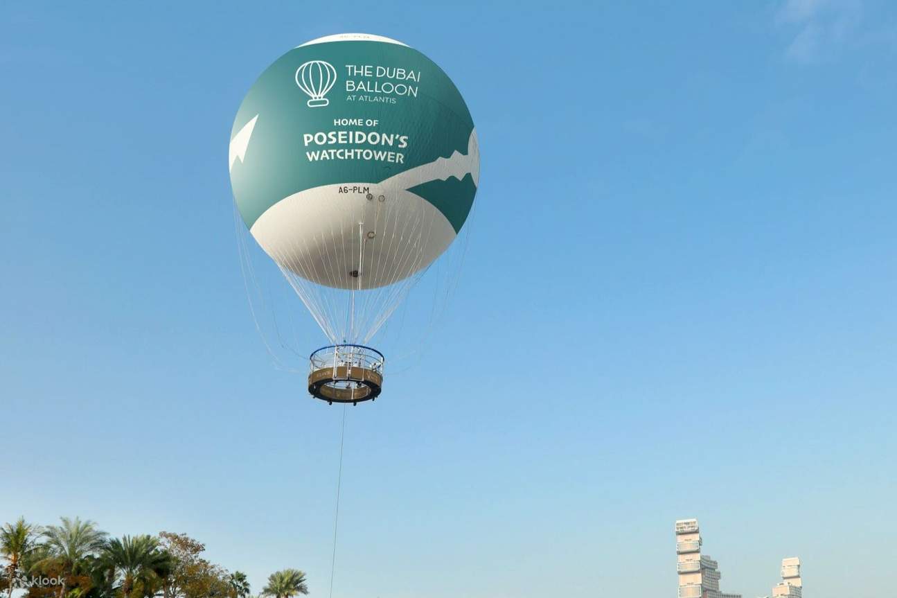 Pengalaman Balon Udara Dubai di Atlantis the Palm - Klook Indonesia