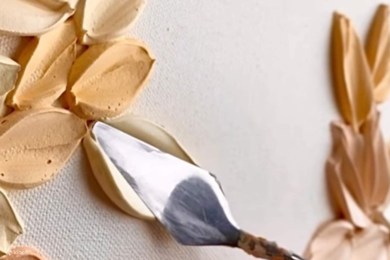 Taller de arte texturizado con espátula en Singapur - Klook Estados Unidos