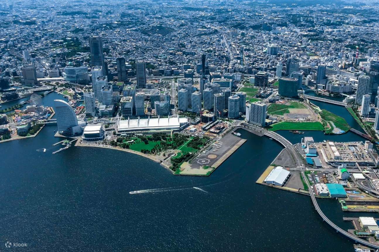 Tokyo and Yokohama Shoreline Flight Experience - Klook Australia