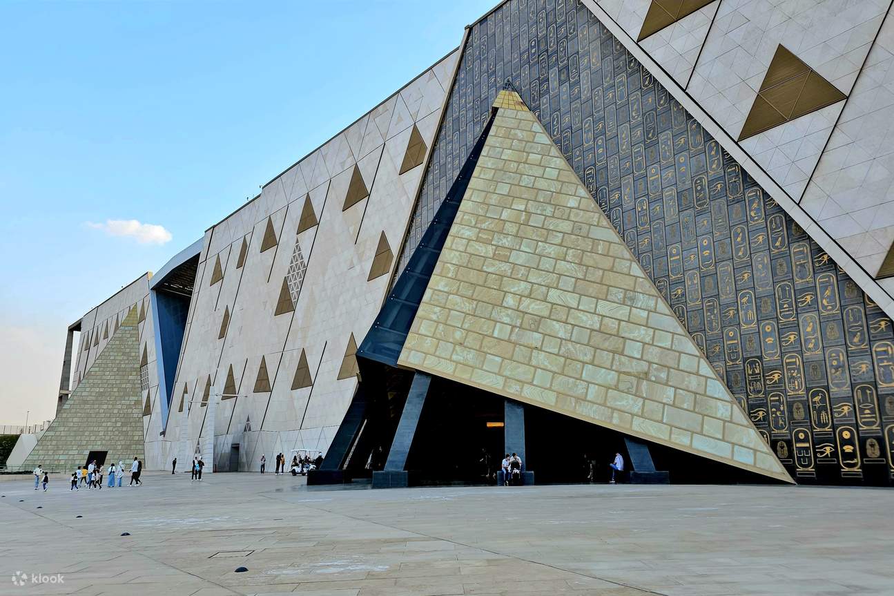 Grand Egyptian Museum, Giza Pyramids & Sphinx tour in Cairo - Klook ...