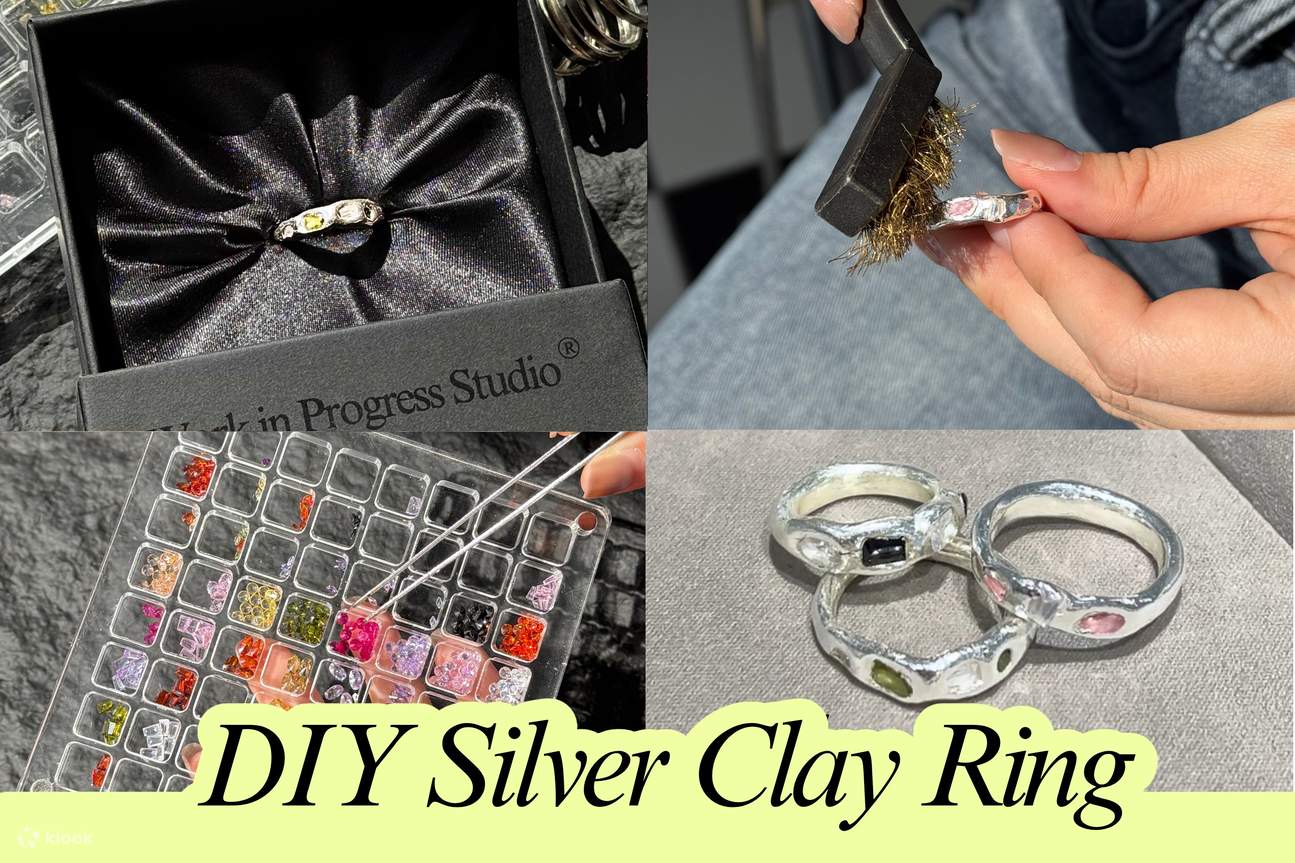 DIY Silver Clay Ring Workshop at WIP Studio Johor Bahru - Klook Australia