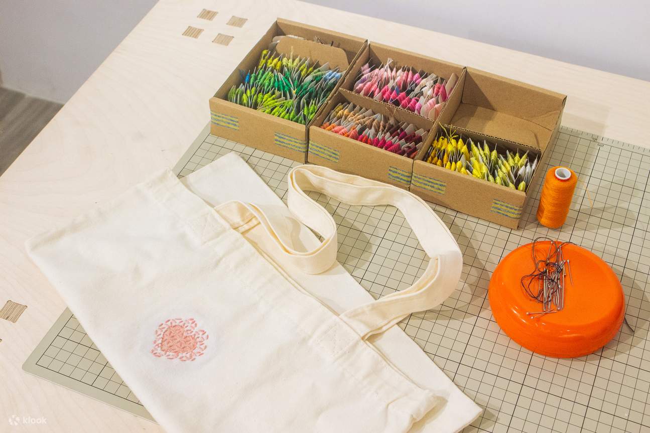 Repair Art Tote Bag Workshop - Klook Hong Kong