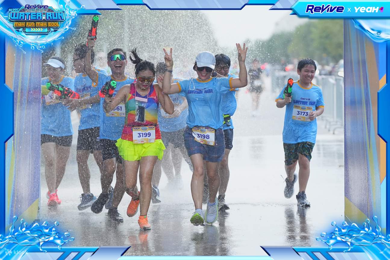 Tiket Water Run 2025: The Sweat Race di Kota Ho Chi Minh - Klook Indonesia