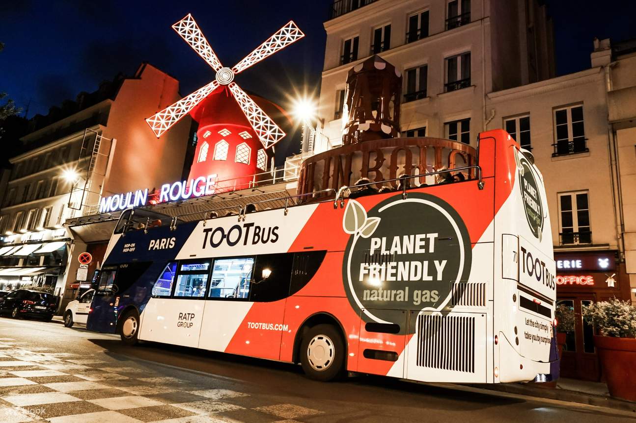 Hop On and Hop Off Paris Open Bus Pass - Klook Indonesia