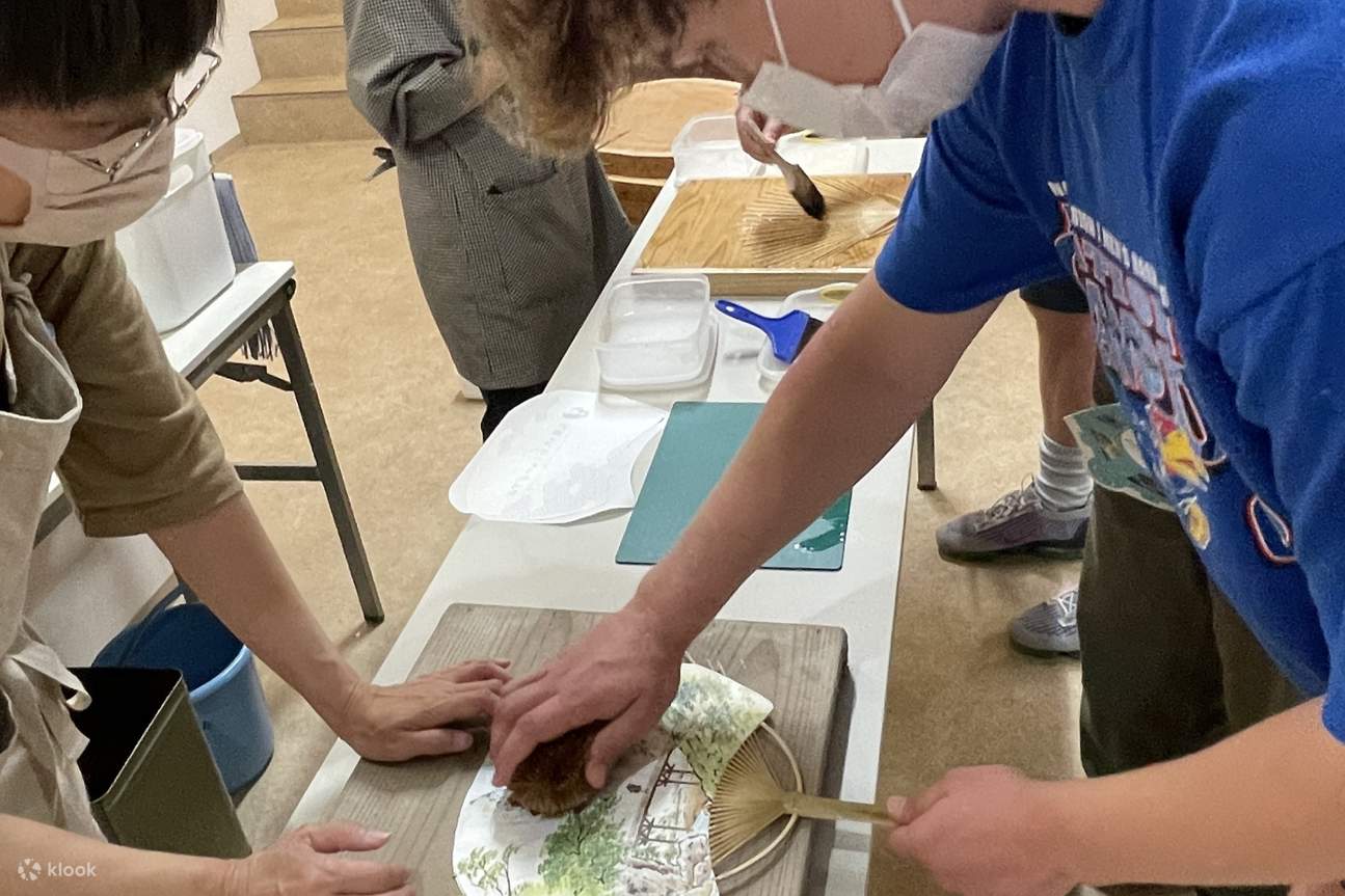 Traditional craft Marugame fan making experience - Klook