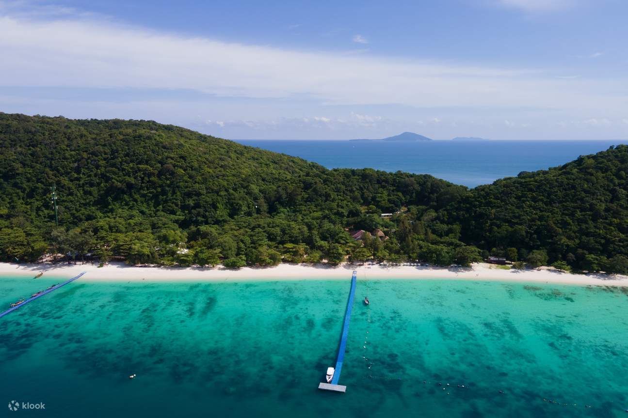 Setengah Hari Pulau Karang dan Matahari Terbenam dengan Berlayar ...