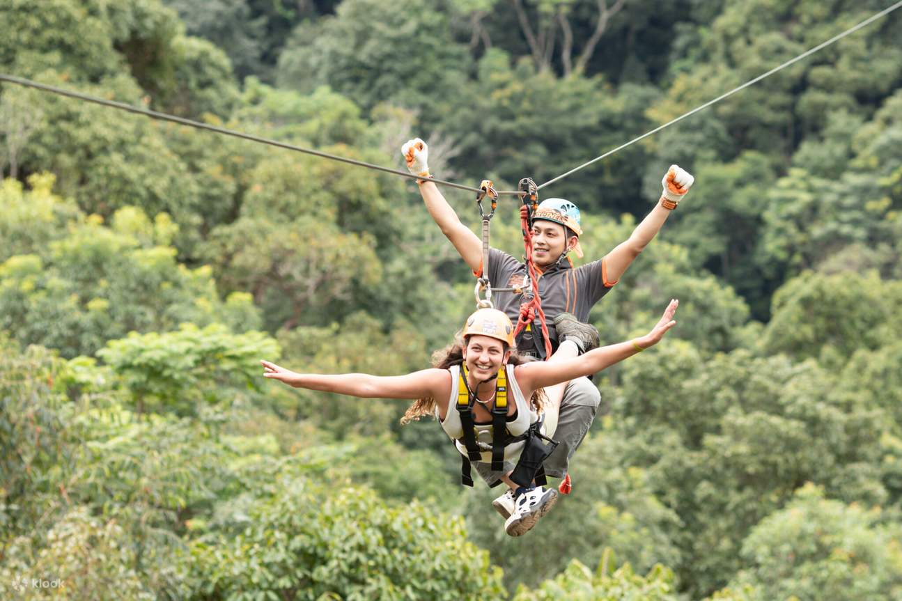 Skyline Adventure Zipline-Erlebnis in Chiang Mai, Thailand - Klook ...