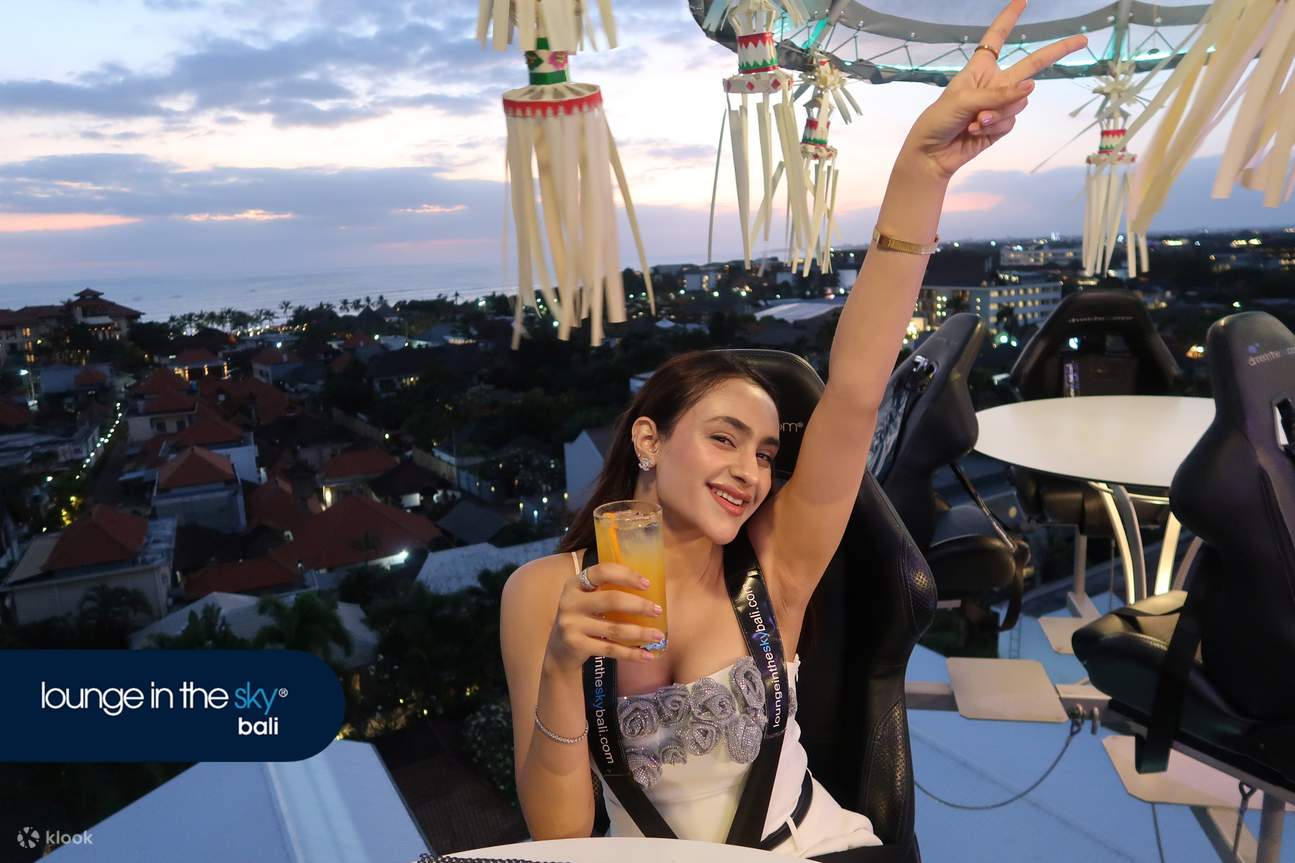 Lounge in The Sky Dining Experience in Seminyak Bali - Klook